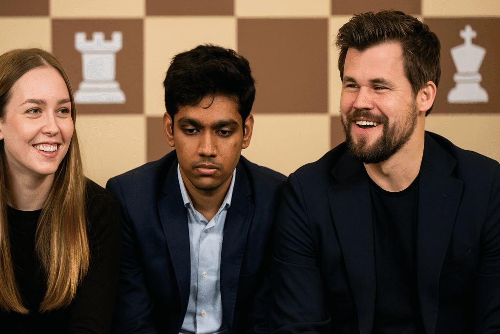 Magnus Carlsen’s Wife Ella Calls Arjun Erigaisi a ‘Sweet Maniac’